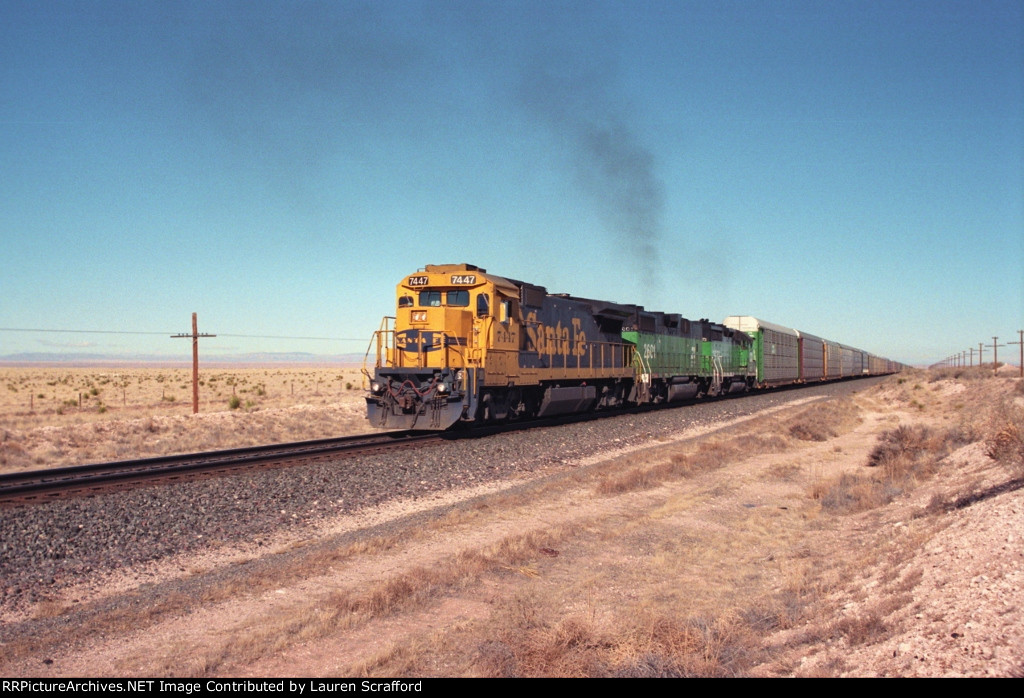ATSF 7447 E/B